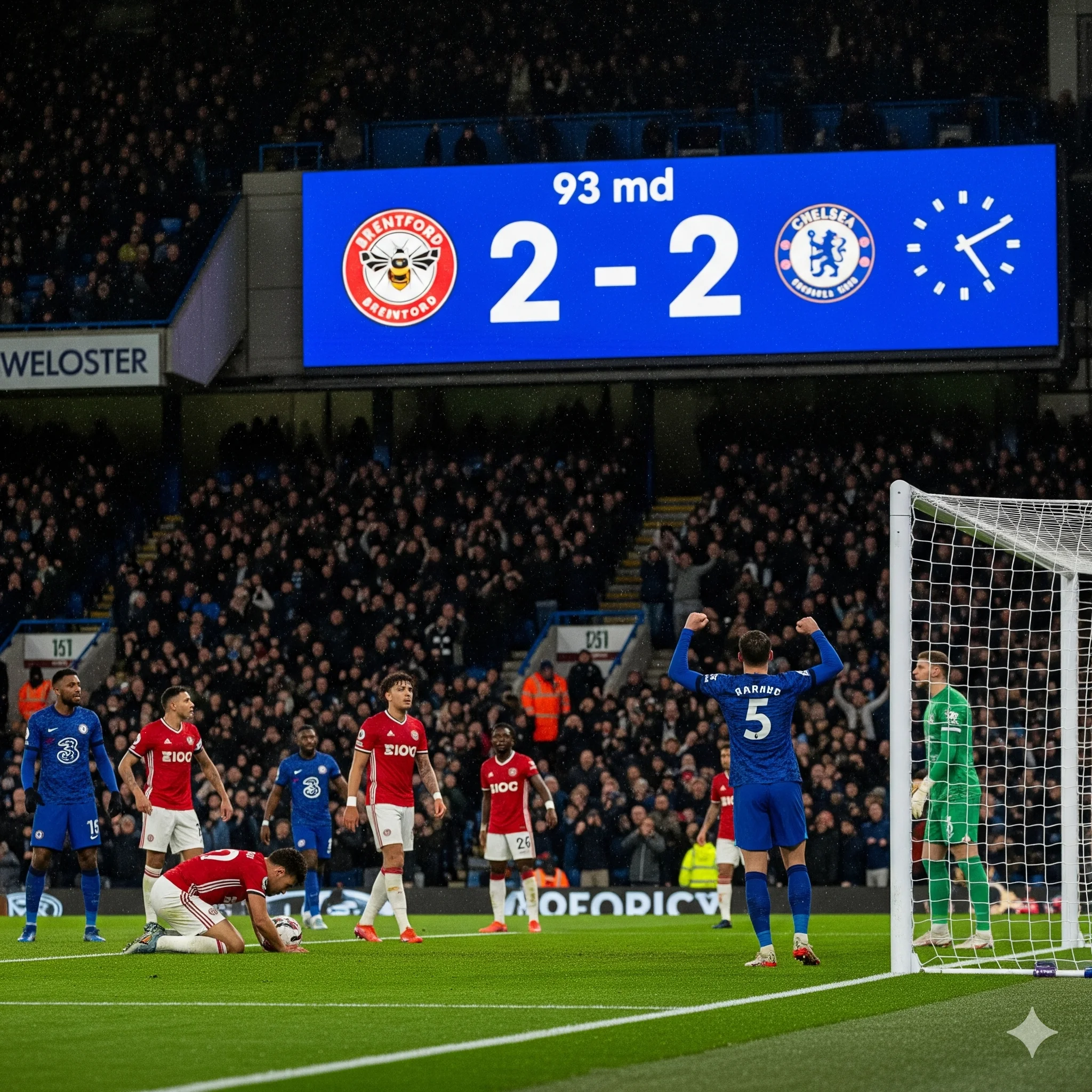 Europe - Brentford 2-2 Chelsea: Fabio Carvalho Scores Dramatic 93rd ...