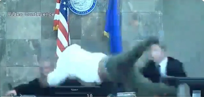 Americas - Violent Attack on Judge: Denied Probation Leads to Chaos in Las Vegas Courtroom ...