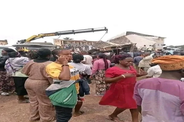 Nigeria School Collapses On Students Writing Exams In Jos Emergency