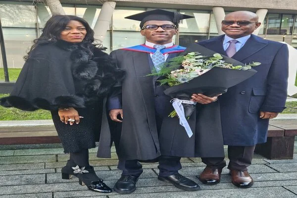 Nigeria - Wike Celebrates Son Jordan’s LLM Graduation from Queen Mary ...